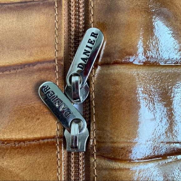 Bags | Danier Brown Leather Purse Made In Italy | Poshmark